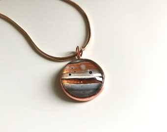 Jupiter Necklace, Jupiter Pendant, Jupiter Jewelry, Jupiter Charm ...