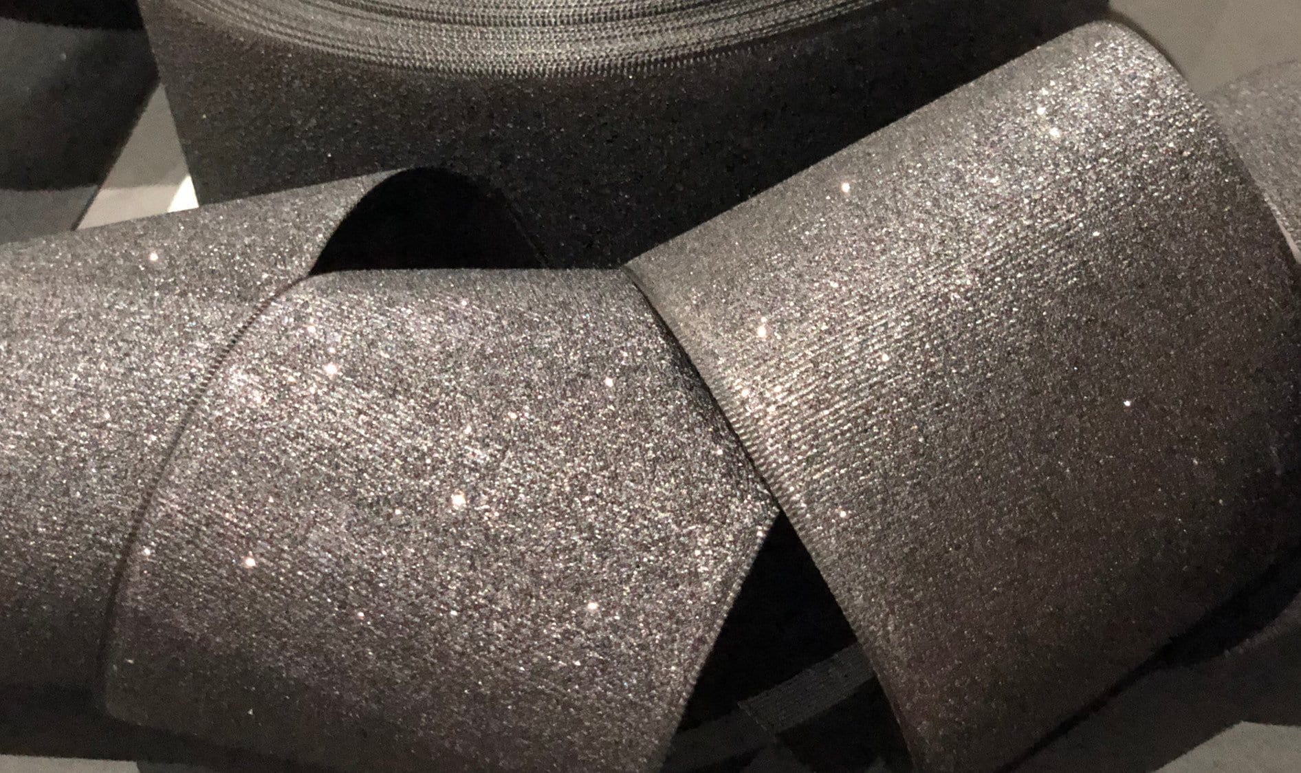 Black Glitter Tick Tock Cheer Grosgrain Ribbon - Etsy