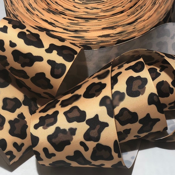 Leopard Ribbon - Etsy