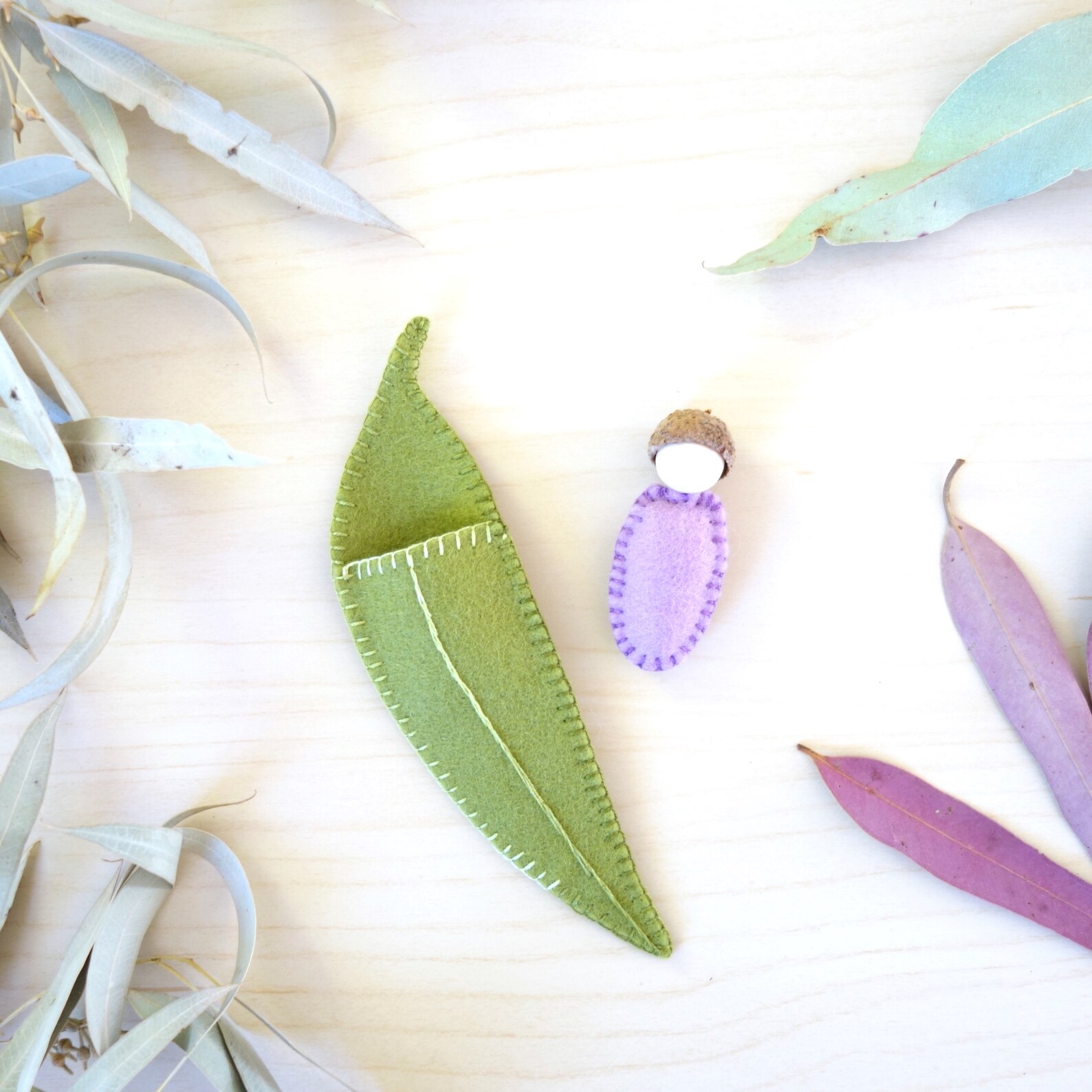 Felt Autumn Leaves Sewing Pattern – Waldorf Inspired (PDF Download) - Etsy