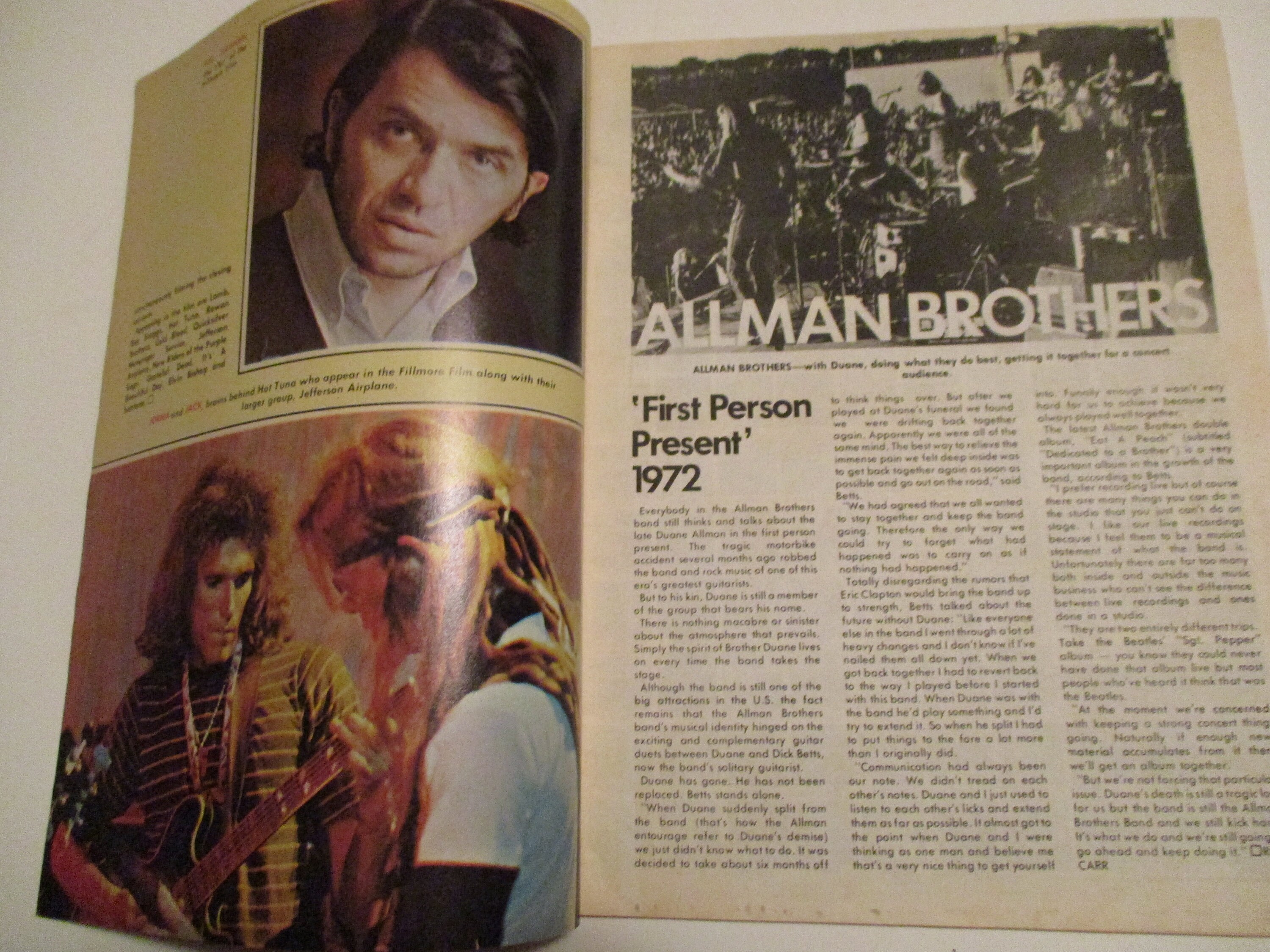 1972 Hit Parader Magazine 30th Anniversary Issue Elvis Presley David ...