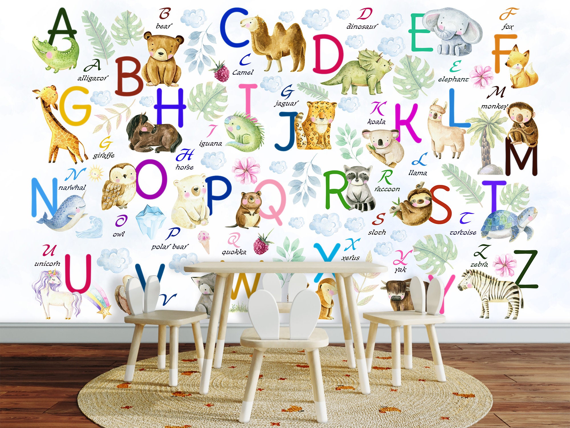 Alphabet Wallpaper For Kids