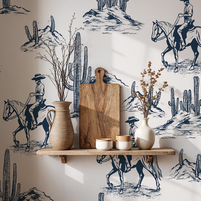 Southwestern Wallpaper - Etsy