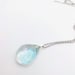 Water Ripple Raindrop Pendant Necklace / Water Ripple Iridescent ...