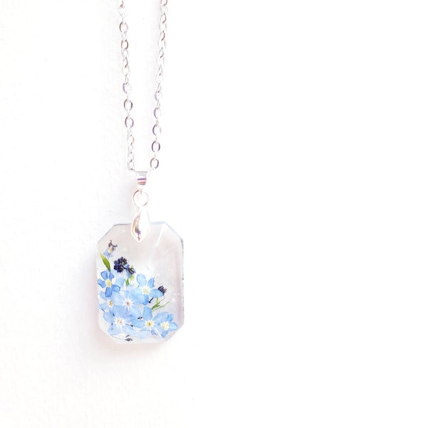 Forget Me Not Charm - Etsy