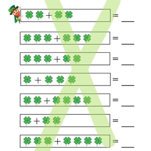 Addition/subtraction Activity Worksheets for Preschoolers - Etsy