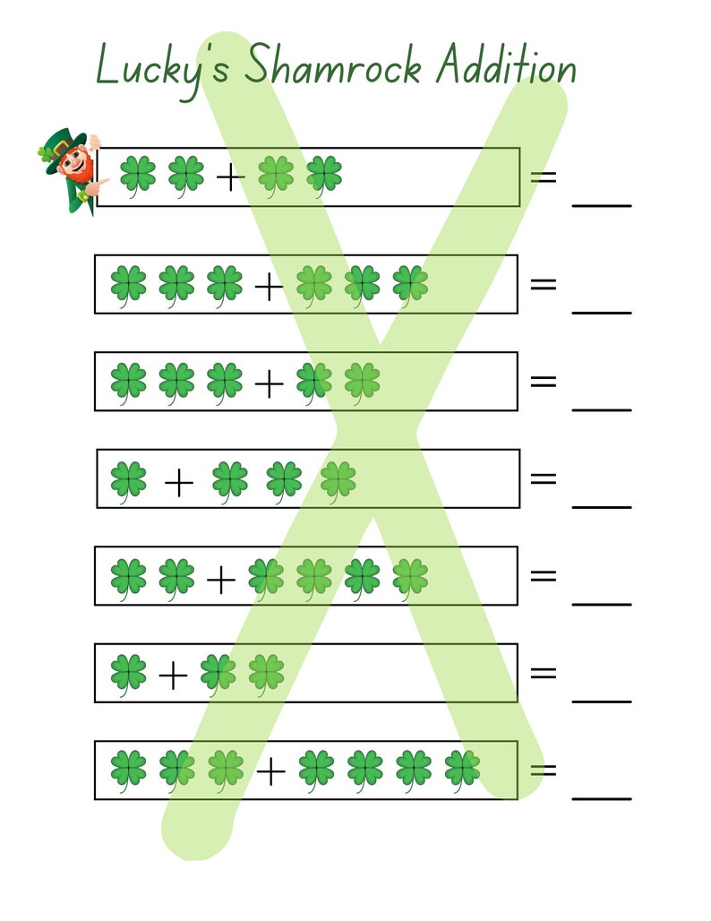 Addition/subtraction Activity Worksheets for Preschoolers - Etsy