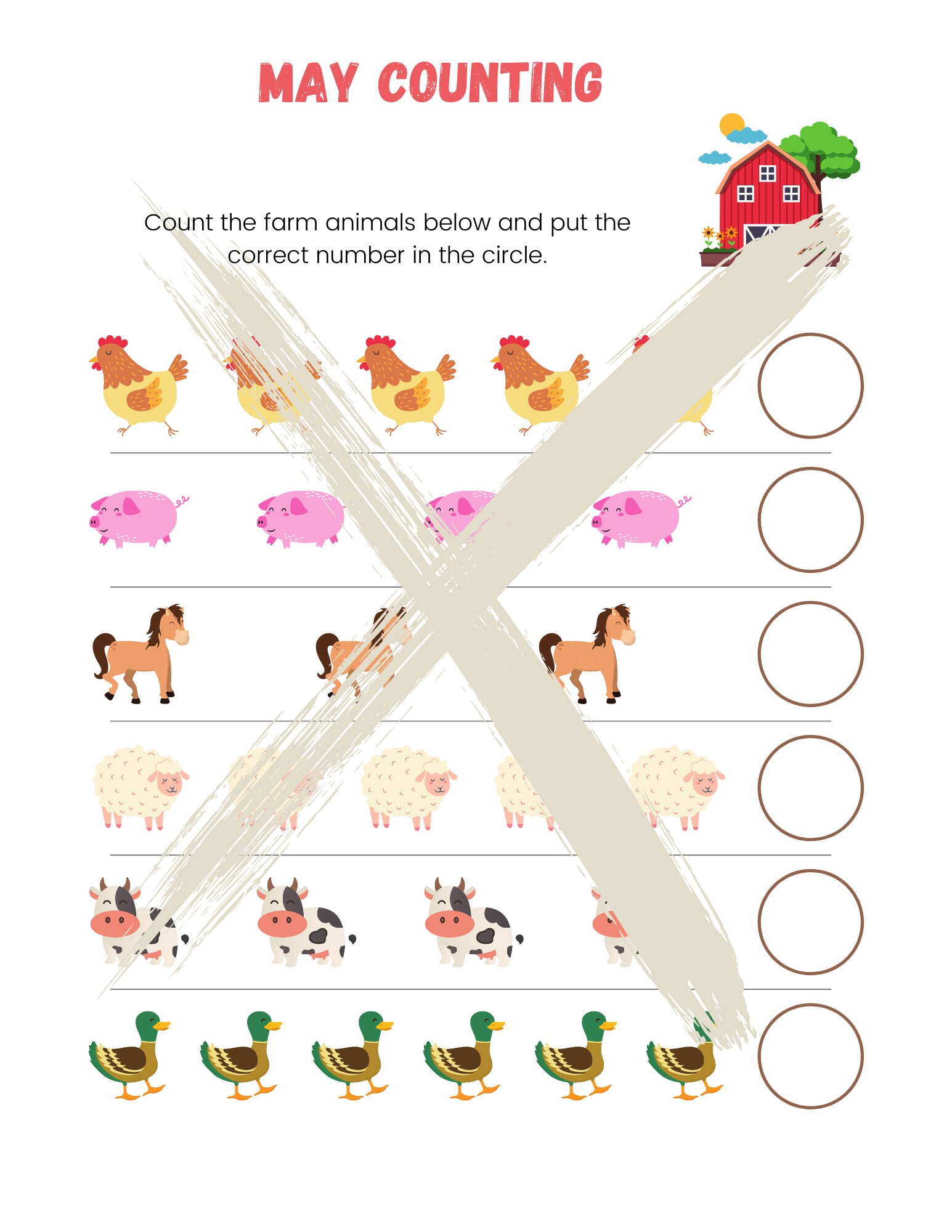 May Activity Book for Preschoolers - Etsy