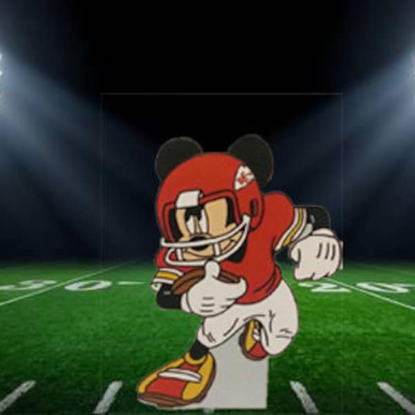 Kc Chiefs Mickey - Etsy