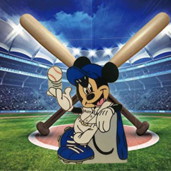 Mickey Mouse Baseball Decorations - Etsy