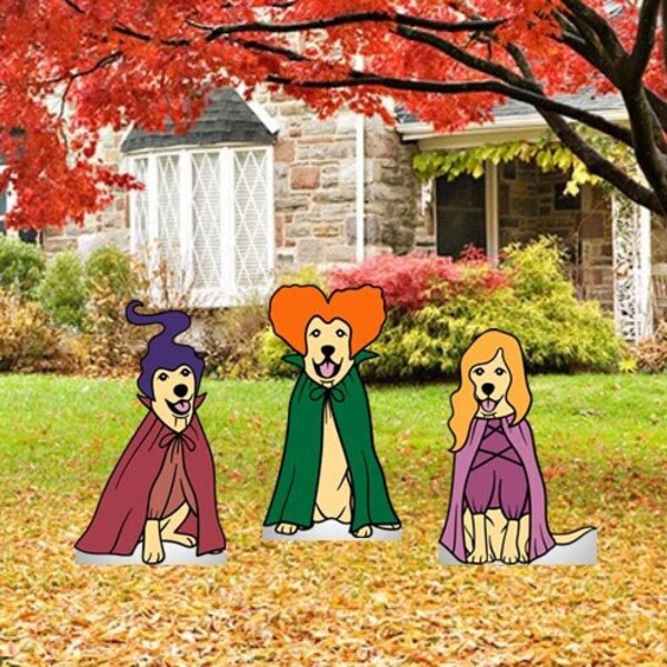 Hocus Pocu Yard Art - Etsy