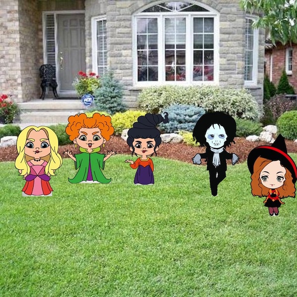 Hocus Pocu Yard Art - Etsy