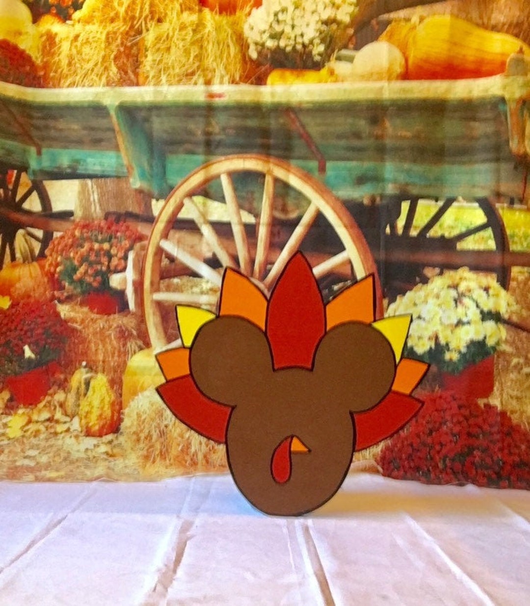 Hand Painted Disney Mickey Mouse Turkey - Etsy