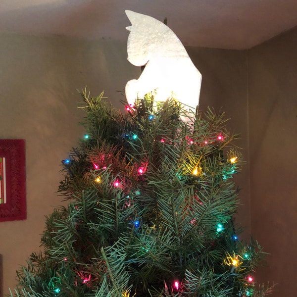 Wooden Tree Topper - Etsy