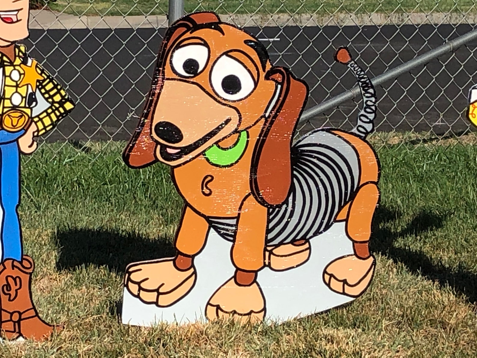 Hand Painted 10 Piece Toy Story Yard Art Set - Etsy