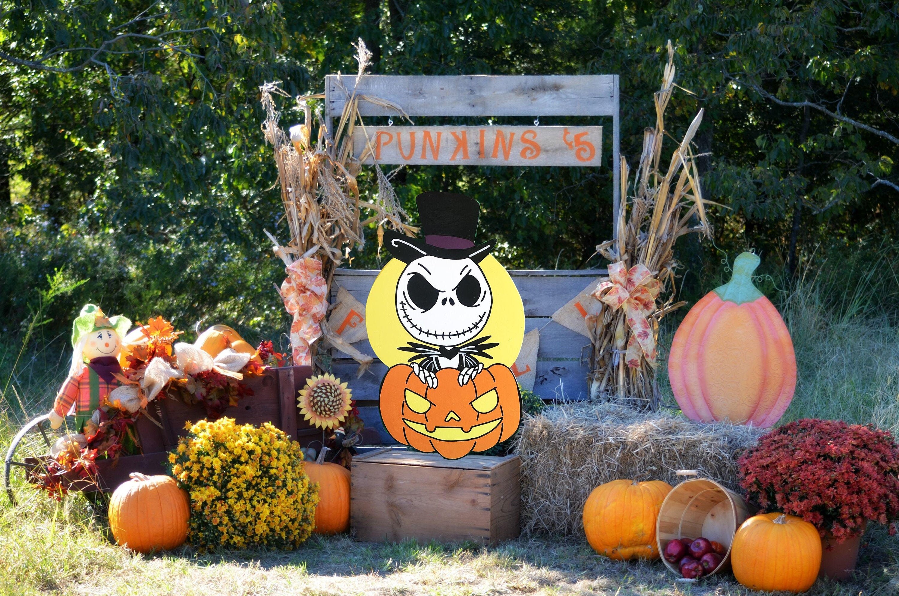 Nightmare Before Christmas Pumpkin Patch