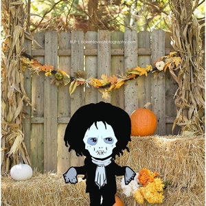 Hand Painted Hocus Pocus Billy Butcherson/hocus Pocus Halloween Yard ...