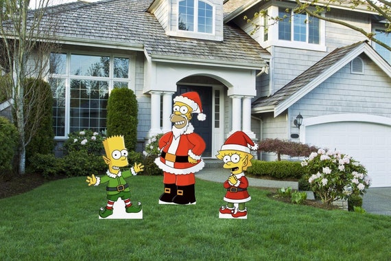 Simpsons Christmas Wallpaper