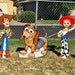 Hand Painted 10 Piece Toy Story Yard Art Set - Etsy