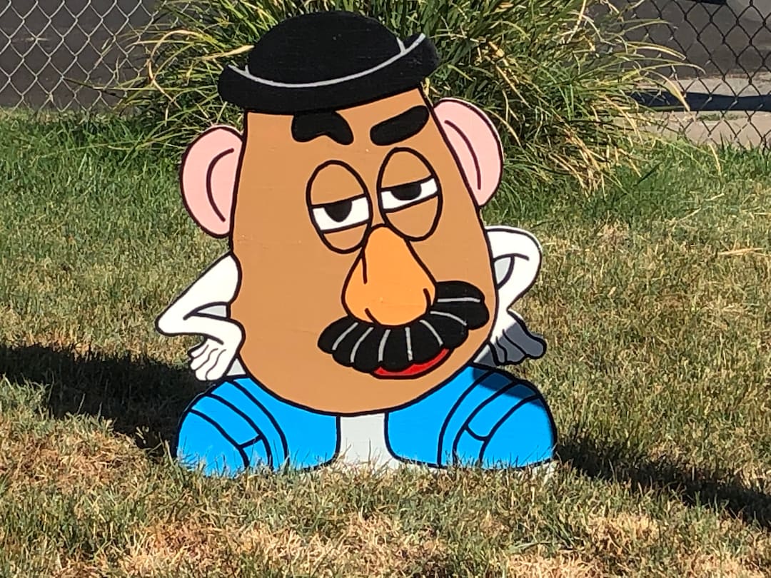Hand Painted Toy Story Mr. Potato Head Yard Art - Etsy