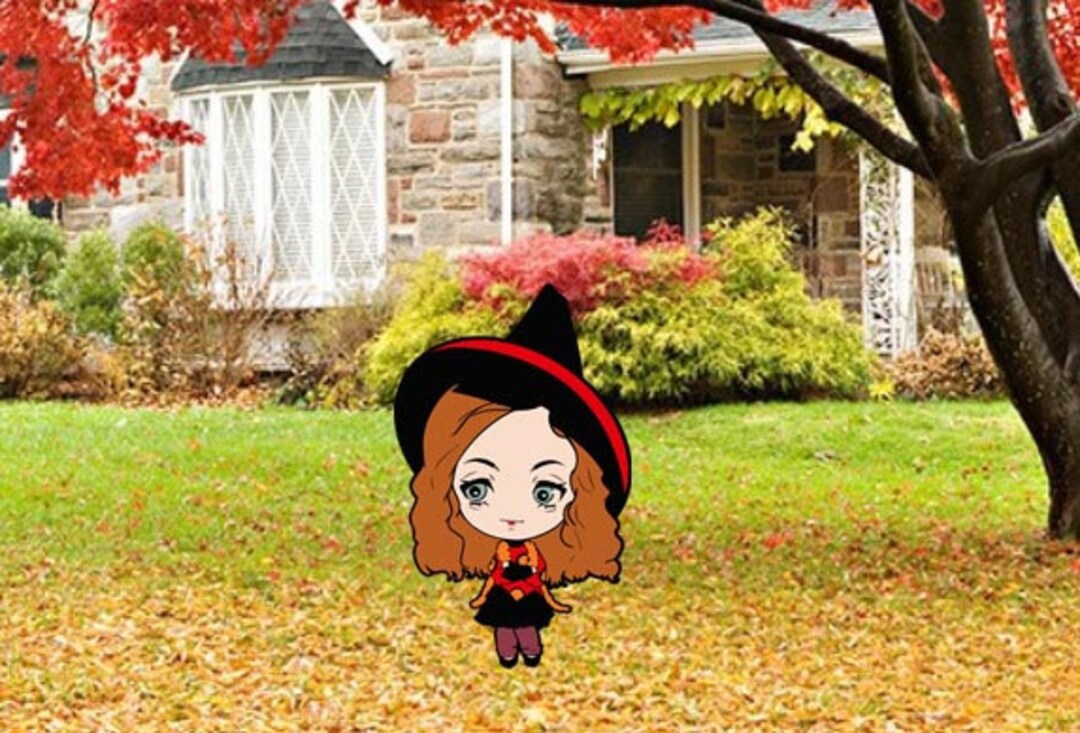 Hand Painted Hocus Pocus Dani/hocus Pocus Halloween Yard Art/ Hocus ...