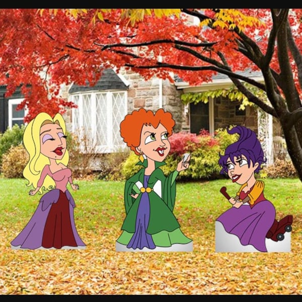 Hocus Pocu Yard Art - Etsy