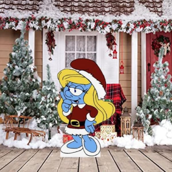 Smurf Christmas Decor - Etsy