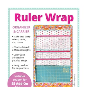 By Annie Pattern- Ruler Wrap- Cutting Mat Tote Sewing Pattern-pba270 - Etsy