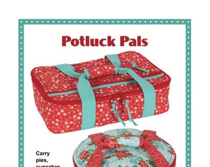 By Annie Pattern- Potluck Pals-food Carrier Sewing Pattern- Casserole ...