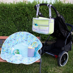 By Annie Pattern-precious Cargo Stroller Organizer-baby Stroller Caddy ...