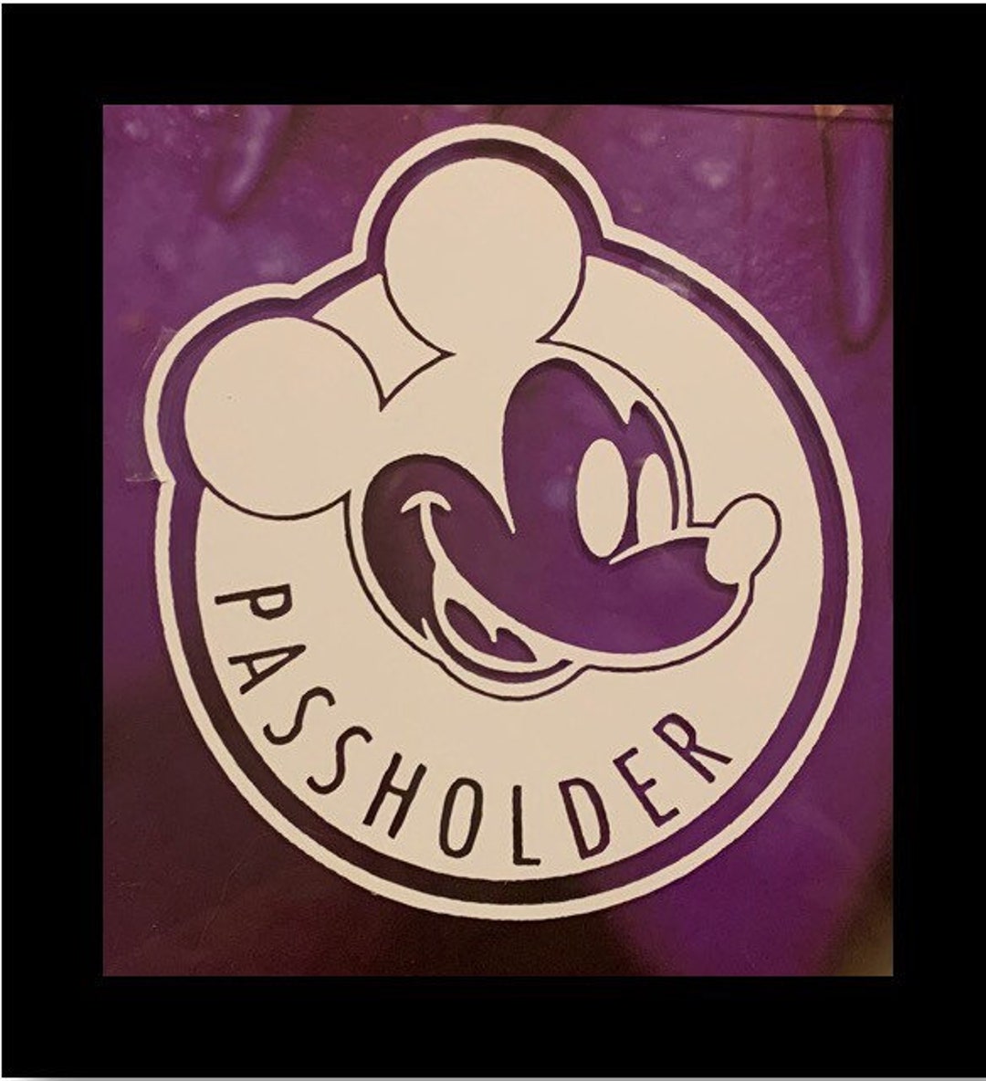 Disney Annual Passholder Sticker -- Vinyl Car Window Sticker-- Disney ...