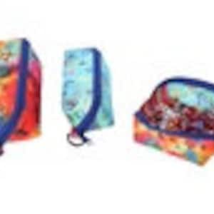 By Annie Pattern- Drop Zone- Zippered Tray Sewing Pattern- Small Medium ...