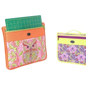 By Annie Pattern-zip It up 2.0- Zippered Organizer-project Bag/travel ...