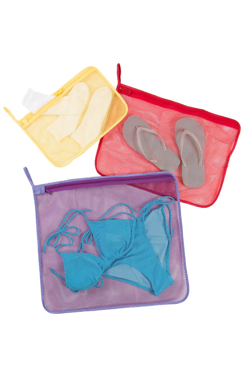 By Annie Pattern-mad About Mesh-mesh Bag Sewing Pattern-3 Sizes -PBA264 ...