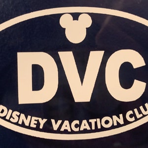 Disney Vacation Club Member Sticker -- Vinyl Car Window Sticker-dvc ...