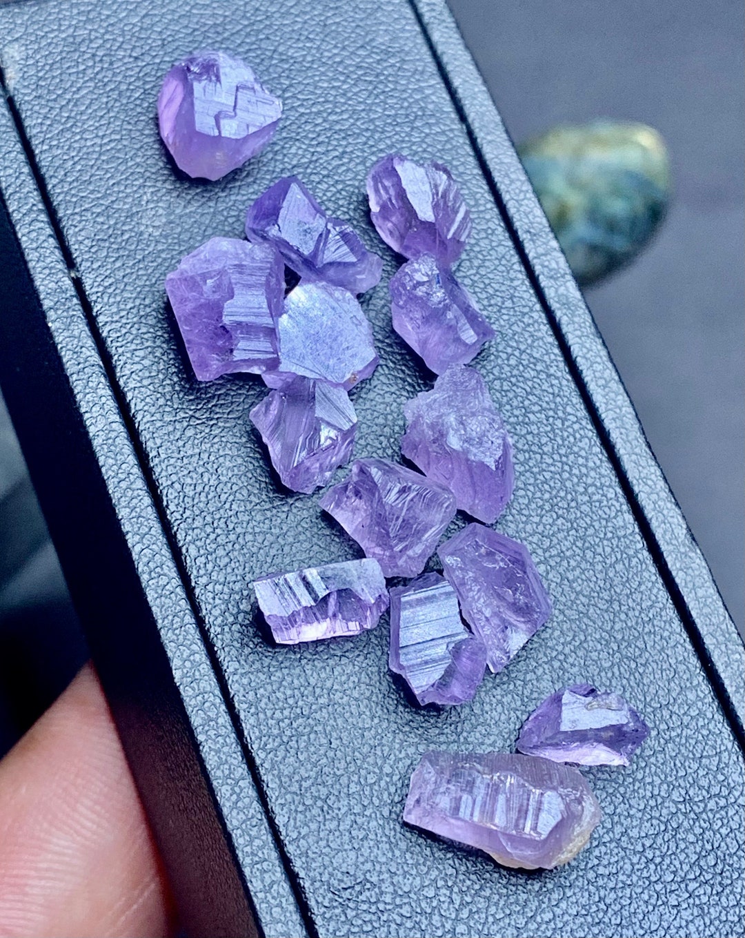 Rare Blue Spinel Crystals and Rough,blue Spinel,rare Minerals ...