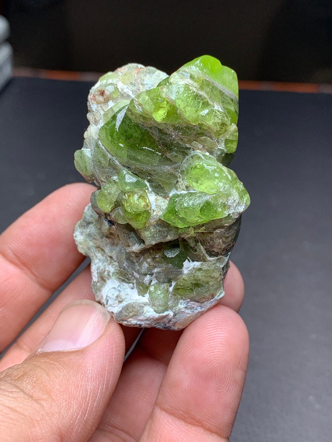 Natural Peridot Cluster Collection Grade Specimen,peridot Specimen ...