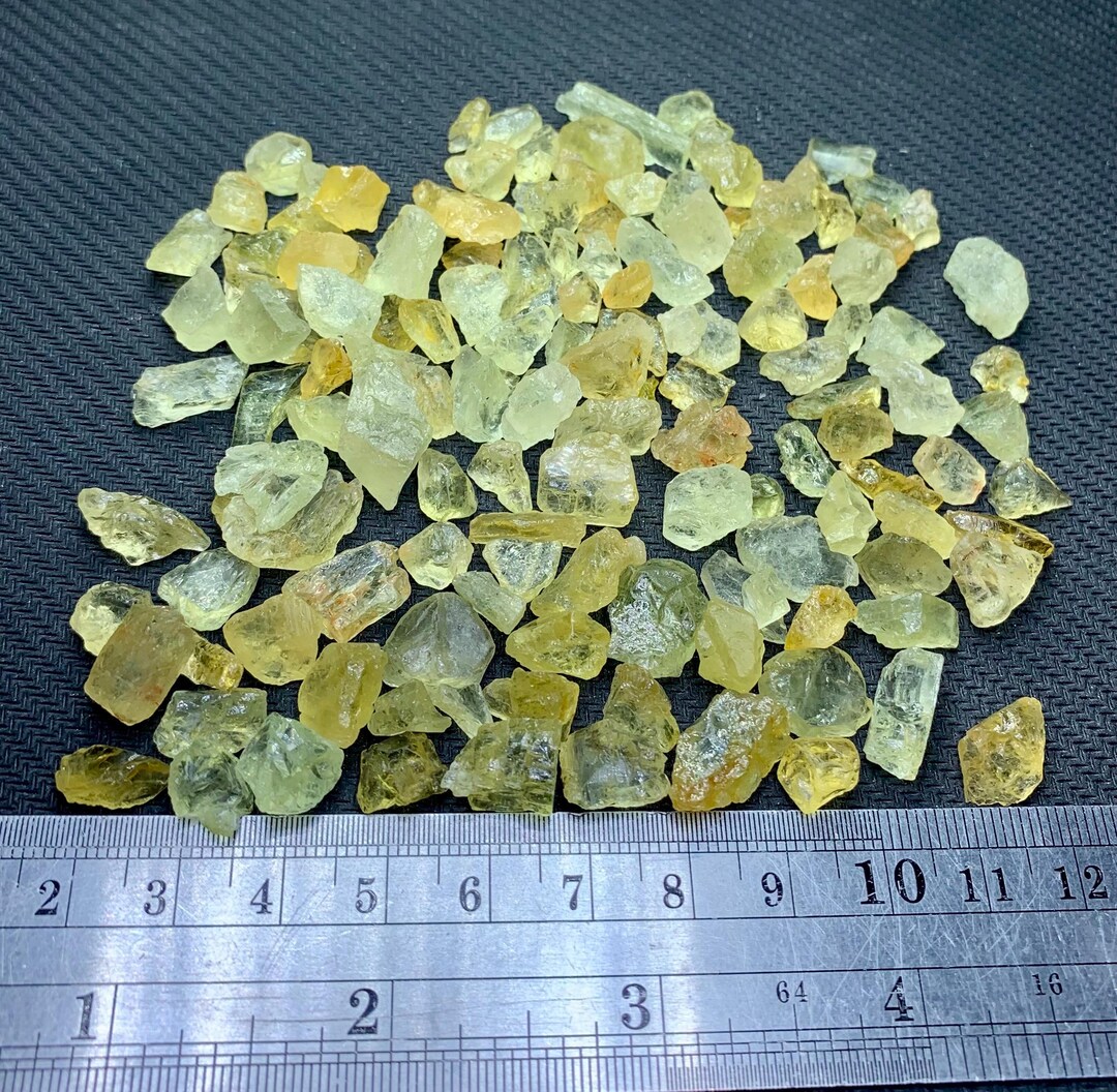Heliodor Facet Grade Rough Natural Color 400 Carats , Natural Color ...