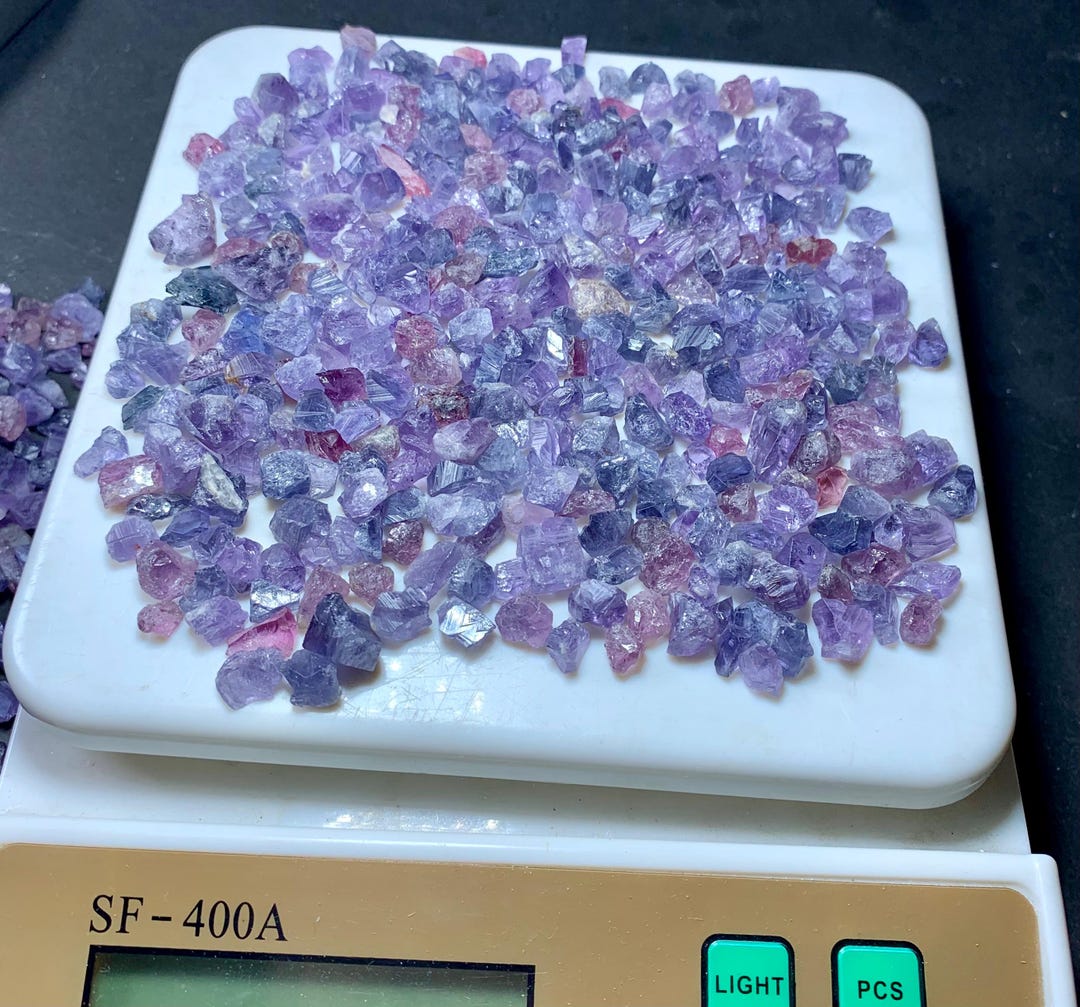 Blue Spinel Crystals & Facet Grade Rough From Afghanistan,natural ...