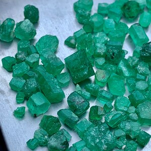 Natural Emerald Terminated Crystals Lot/swat Mines Natural Emerald ...