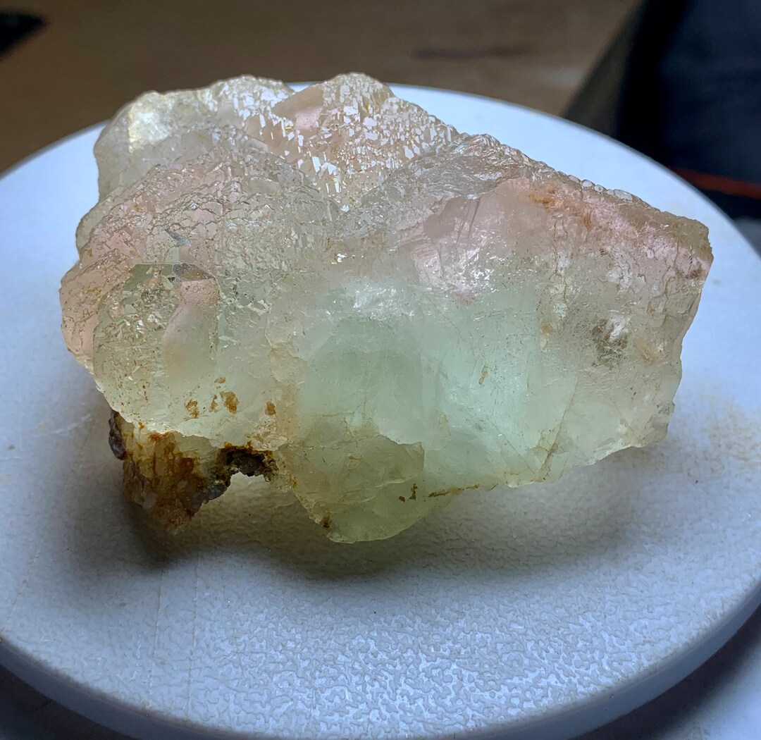 Bi Color Fluorite Crystal,pink & Green Fluorite Crystals,pink Fluorite ...