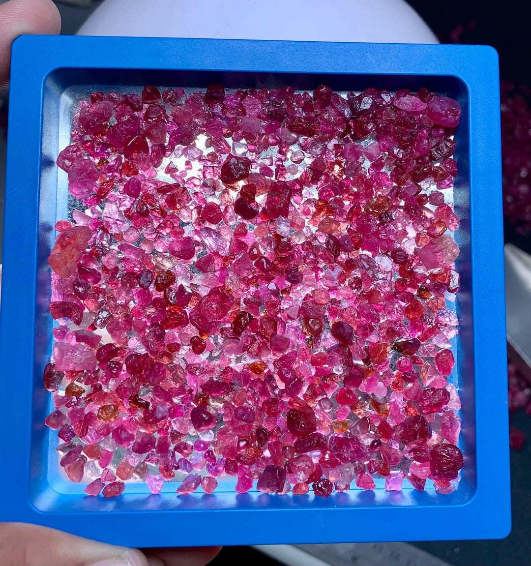 Pink Spinel Facet Rough and Crystals Small Sizes 1000 Grams: Raw Facet ...