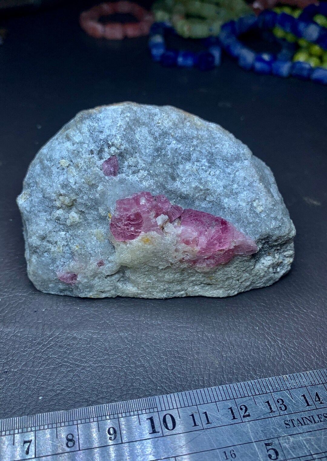Pink Spinel Specimens,rare Minerals,spinel on Matrix,fluorescent ...