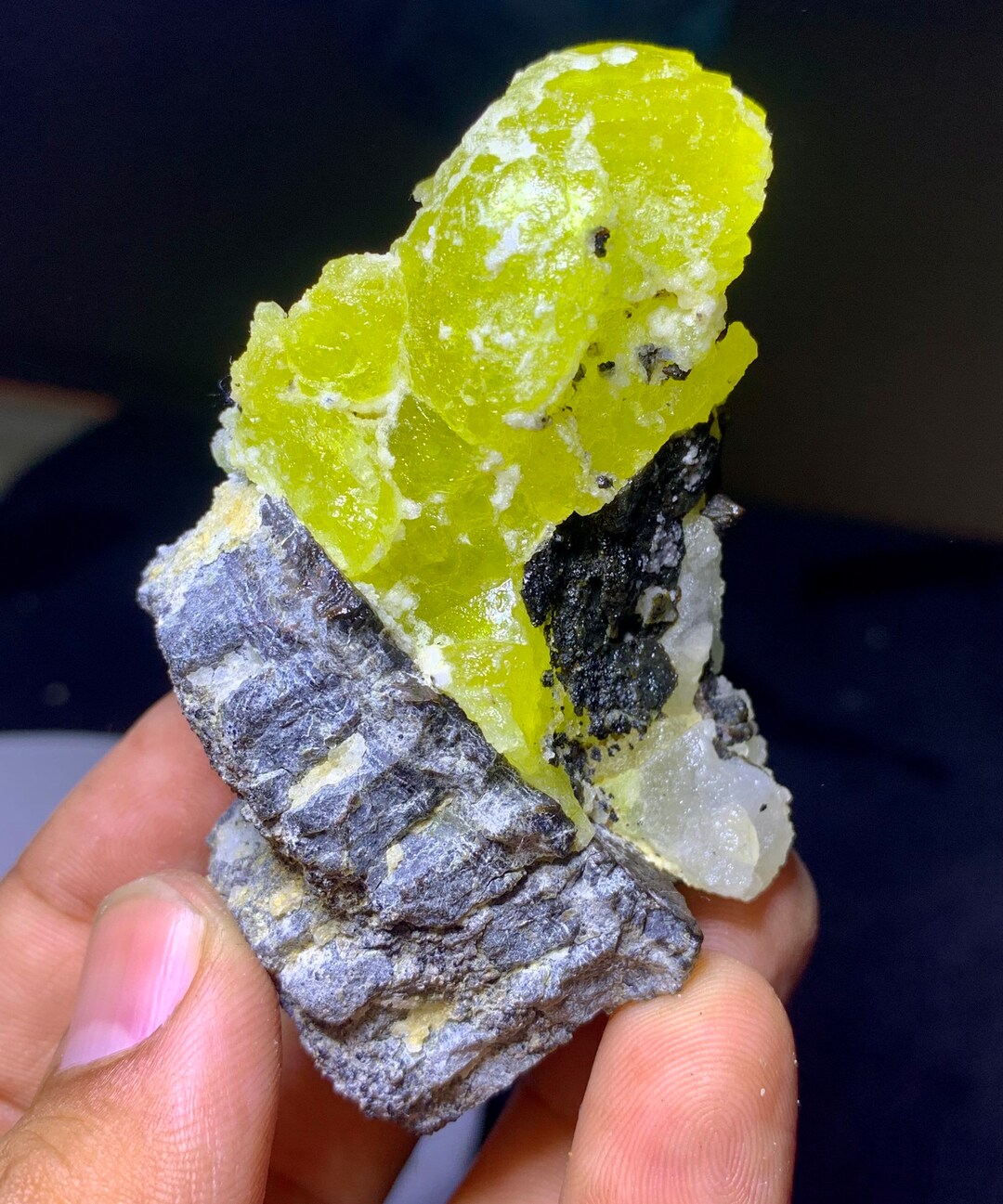 Brucite Natural Color Spherical Shape Crystal on Matrix - Etsy