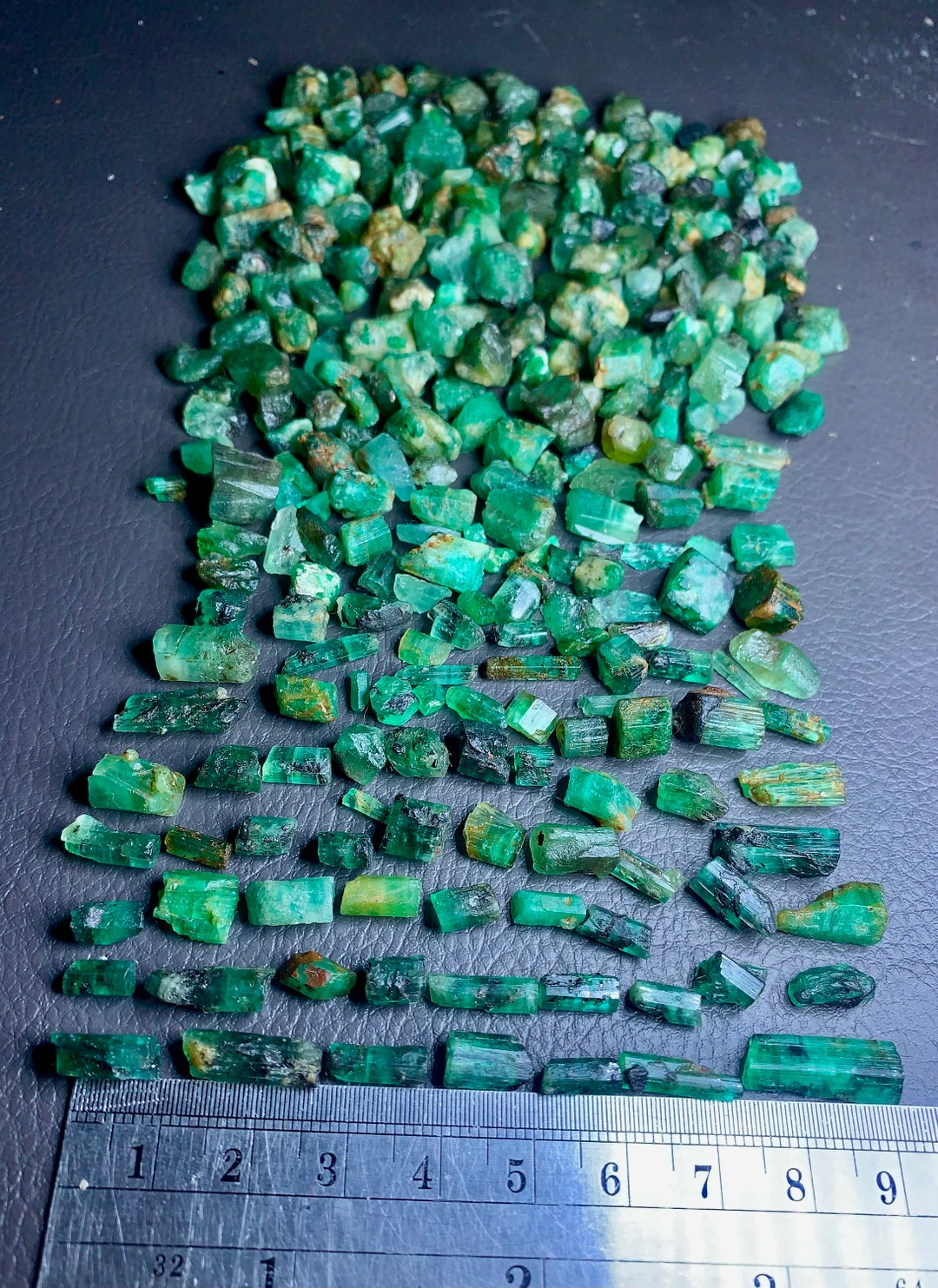 Natural Emerald Terminated Crystals Lot,collection Grade Emerald ...