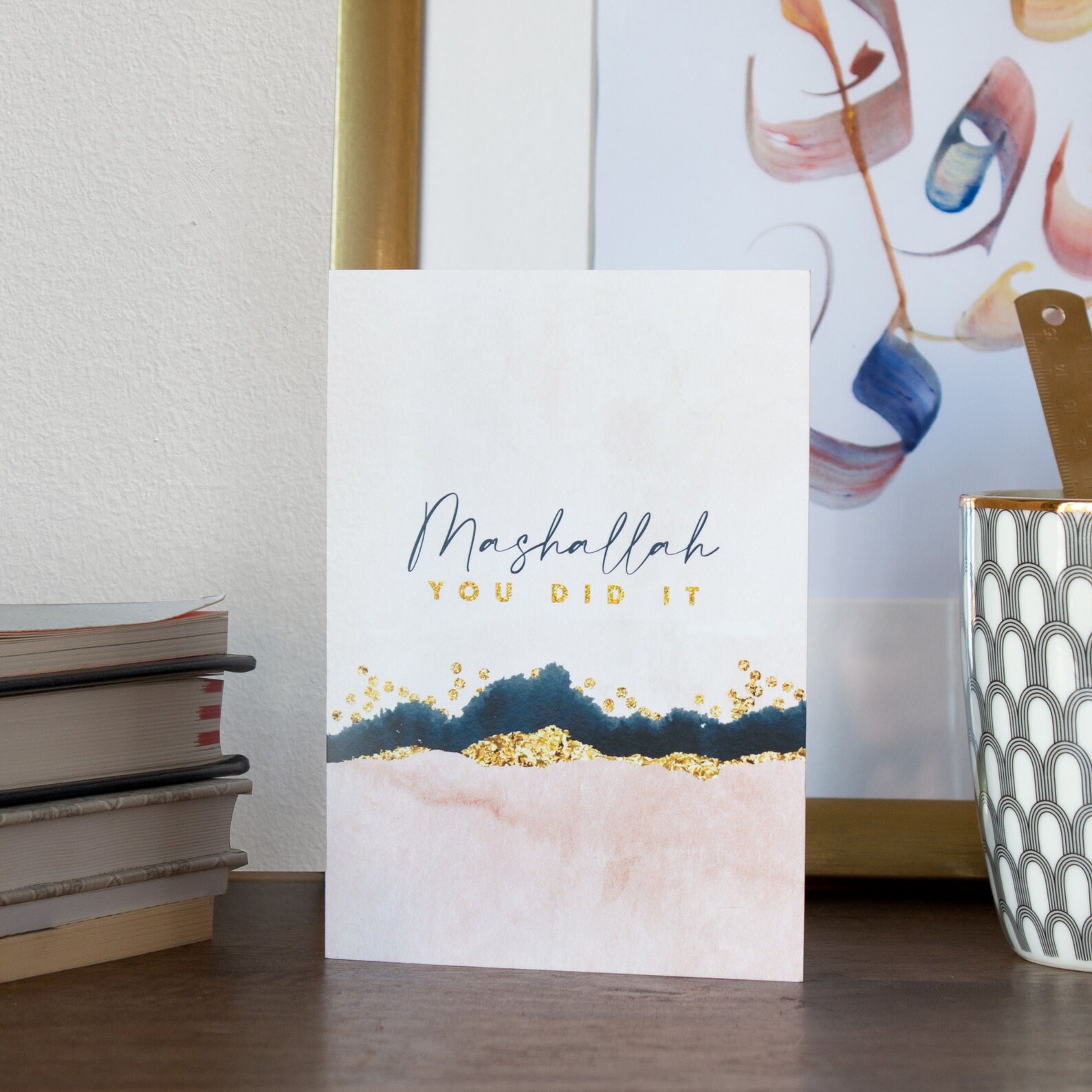 New Ethereal Watercolour and Gold Collection Greeting Cards by - Etsy UK