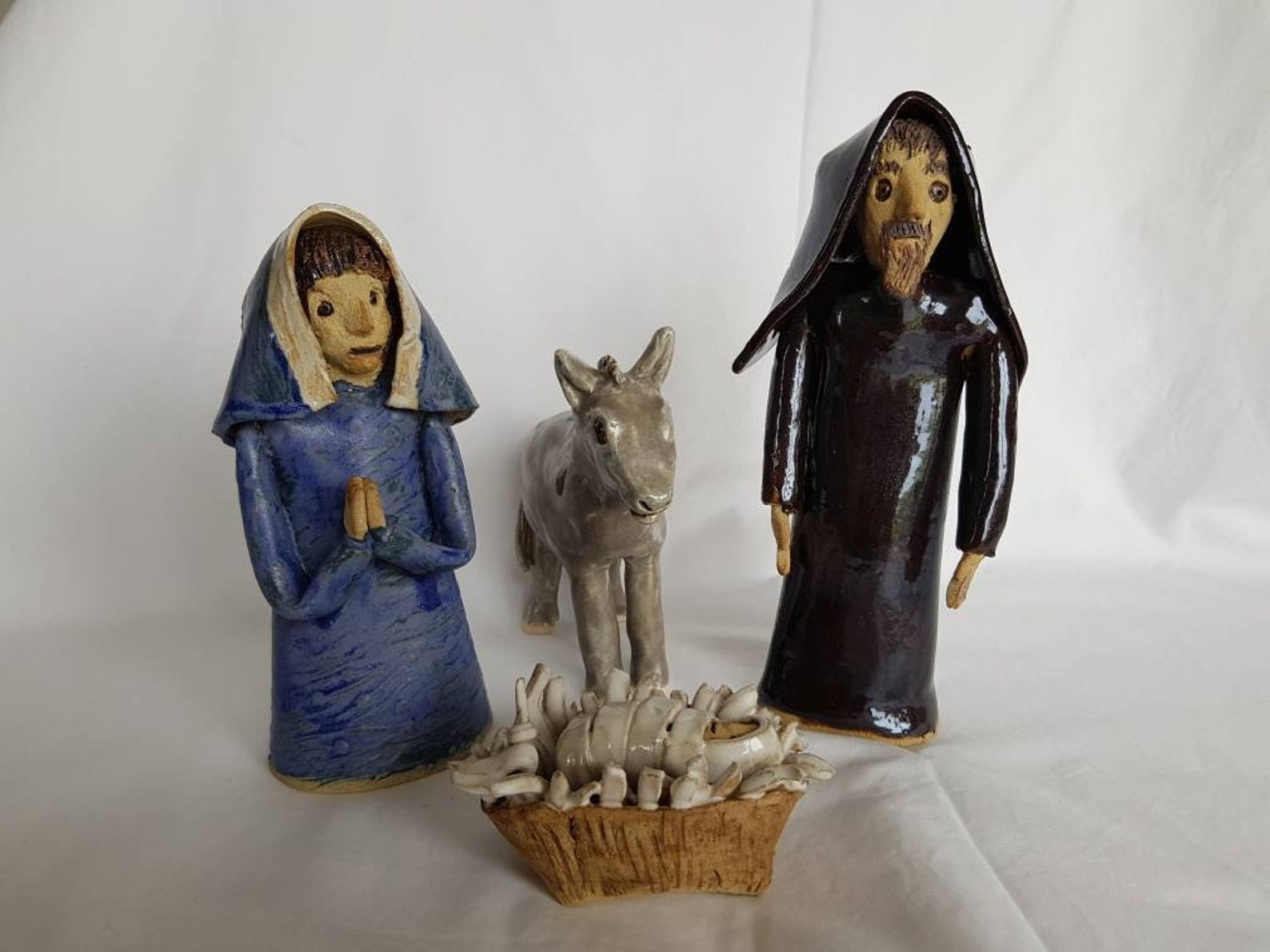 Jesus Mary Joseph and the Wee Donkey - Etsy UK