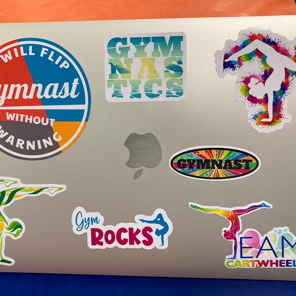 Gymnastics Sticker - Etsy
