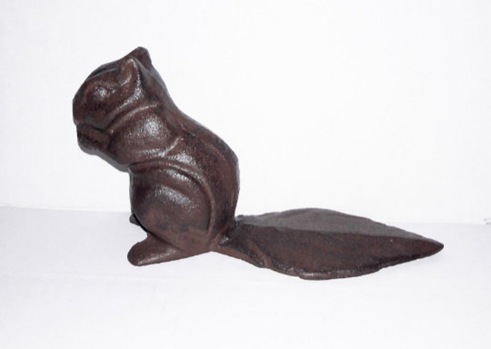Cast Iron Squirrel Door Stop Cast Iron Doorstop Doorstopper - Etsy