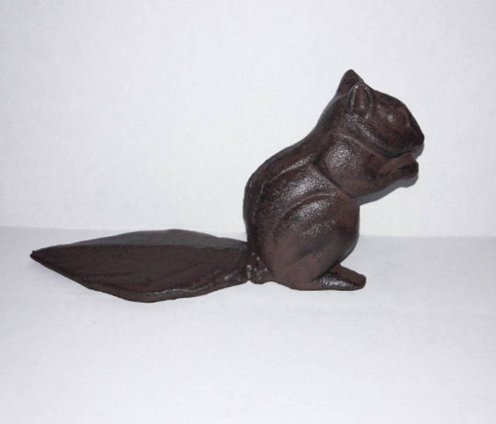 Cast Iron Squirrel Door Stop Cast Iron Doorstop Doorstopper - Etsy